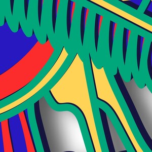 Egyptian Falcon Multilayer SVG/ Egyptian Falcon CNC/ Multilayer Svg ...