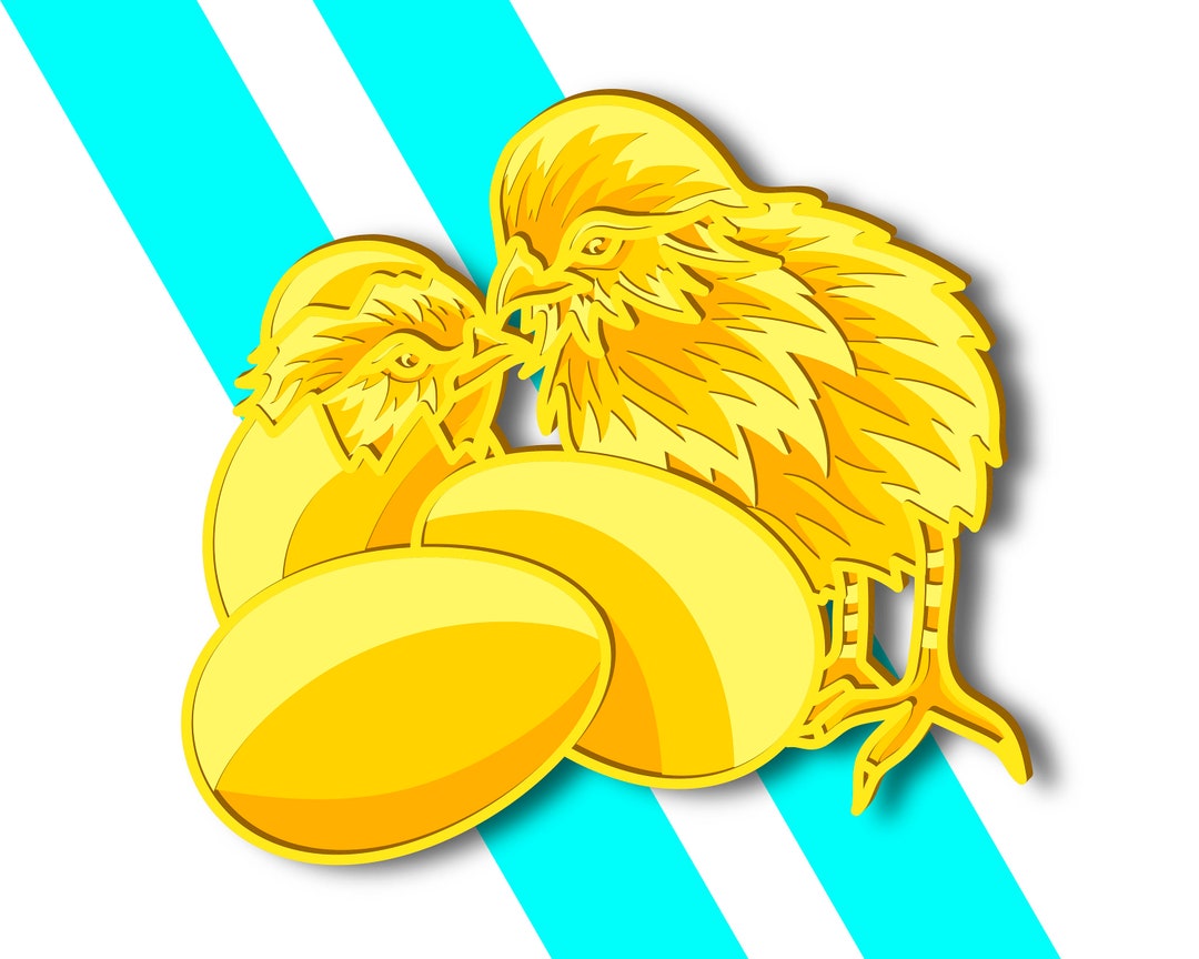 Chicken Multilayer Svg/chicken CNC/ Multilayer Svg/ Cutting File Svg ...