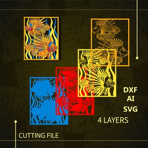 Fish Multilayer SVG/ Fish CNC File/ Cricut File / Cutting File Svg ...