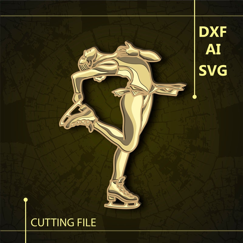 Figure Skating Svg - Etsy
