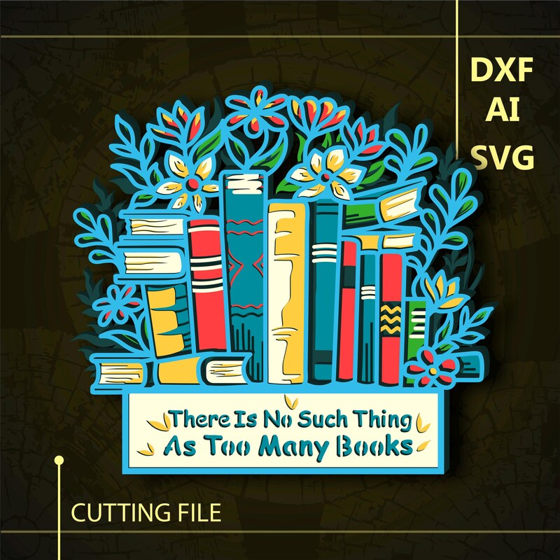 3d Laser Cut Files Books - Etsy