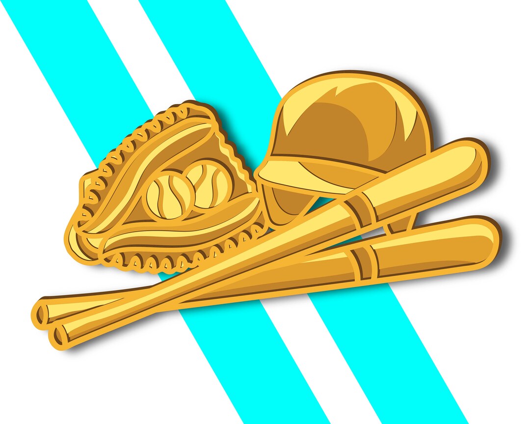 Baseball Mandala SVG/ Baseball CNC/ Multilayer Svg/ Cutting File Svg ...