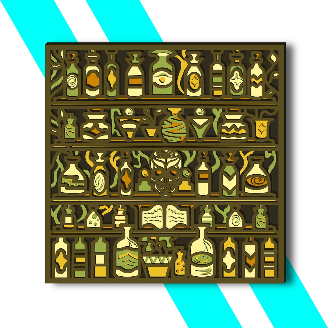 Alchemy Mandala SVG/ Alchemy CNC/ Multilayer Svg/ Cutting File Svg ...