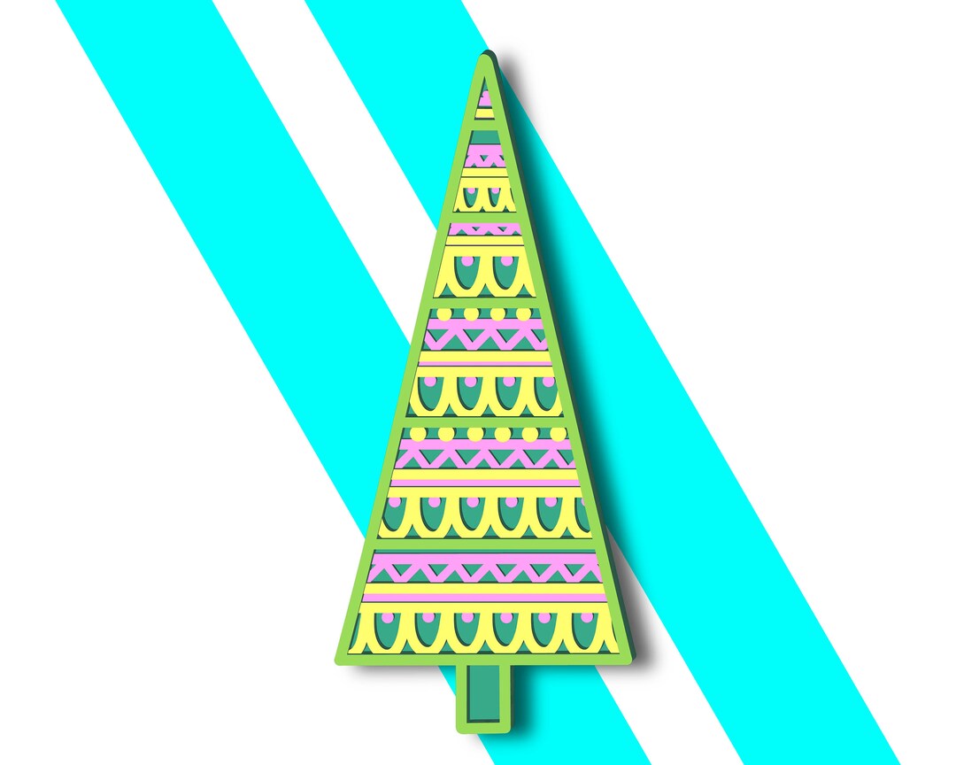 Christmas Tree Multilayer Svg/christmas Tree CNC/ Multilayer Svg ...
