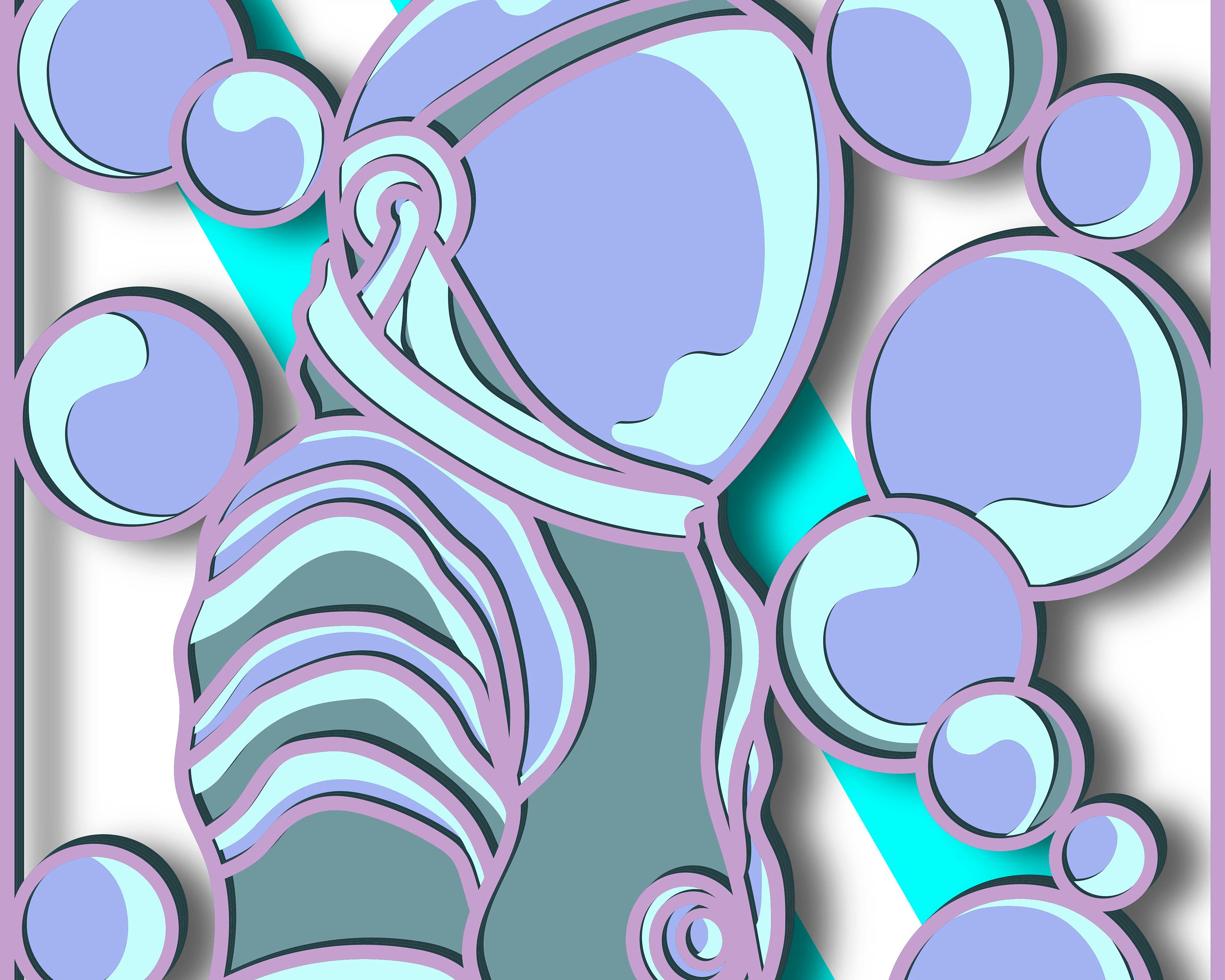 Astronaut Mandala SVG/ Astronaut CNC/ Multilayer Svg/ Cutting - Etsy