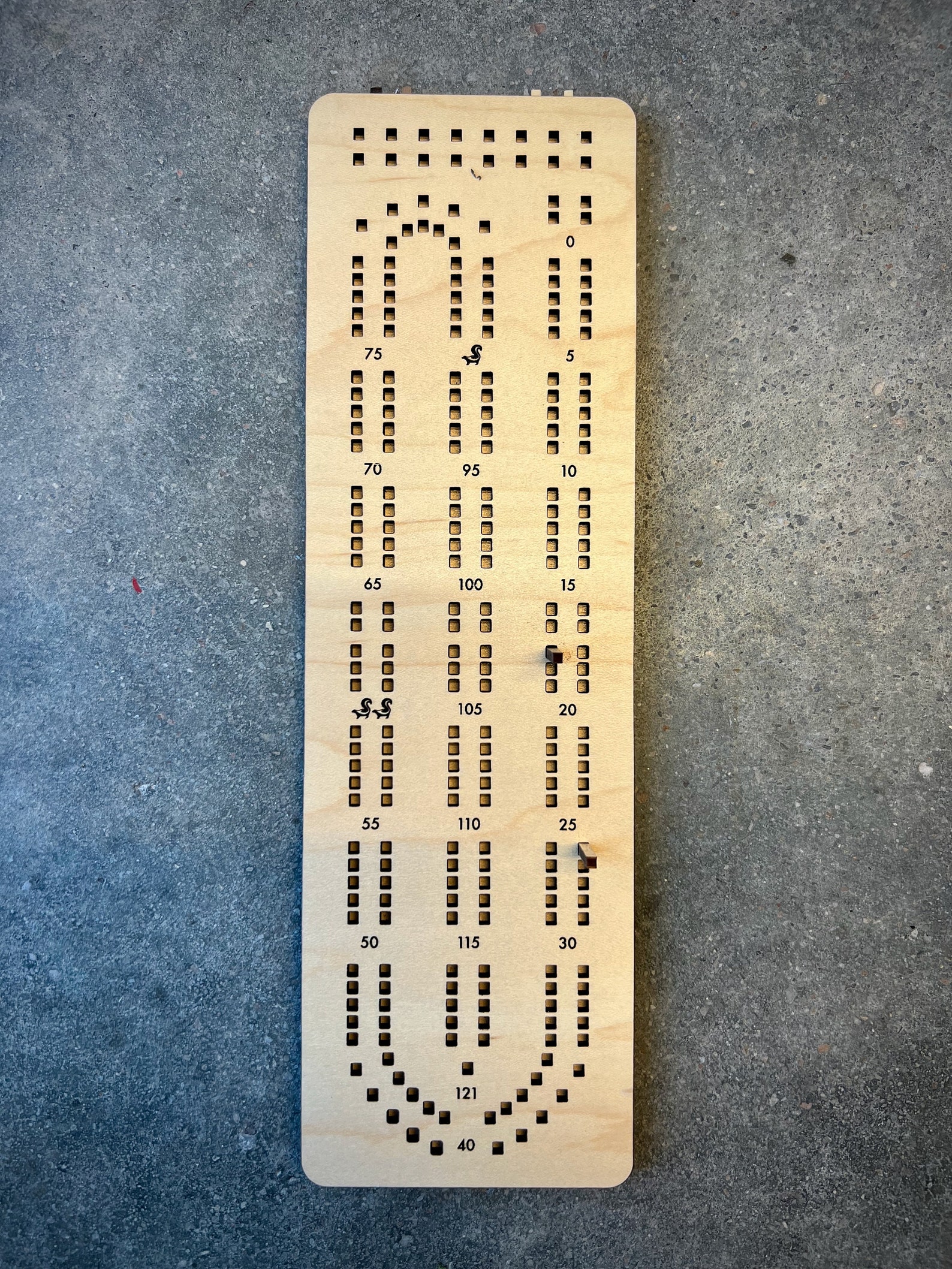 Laser Cut Wooden Cribbage Board W/ Optional Storage Box - Etsy