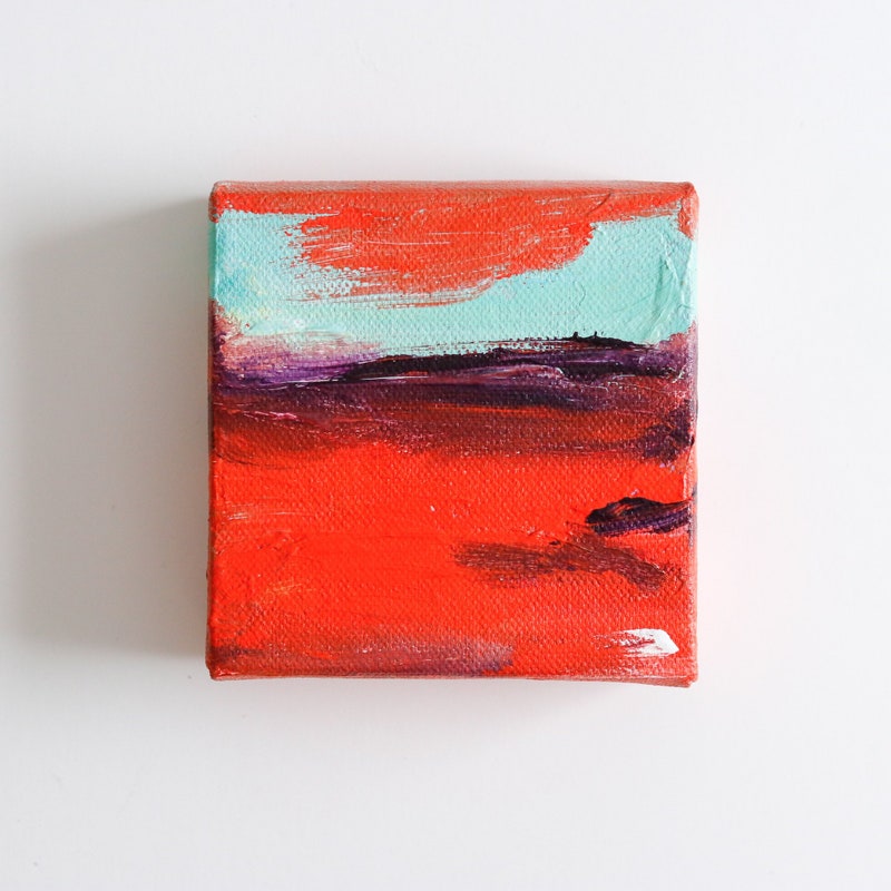Small Abstract Art - Etsy