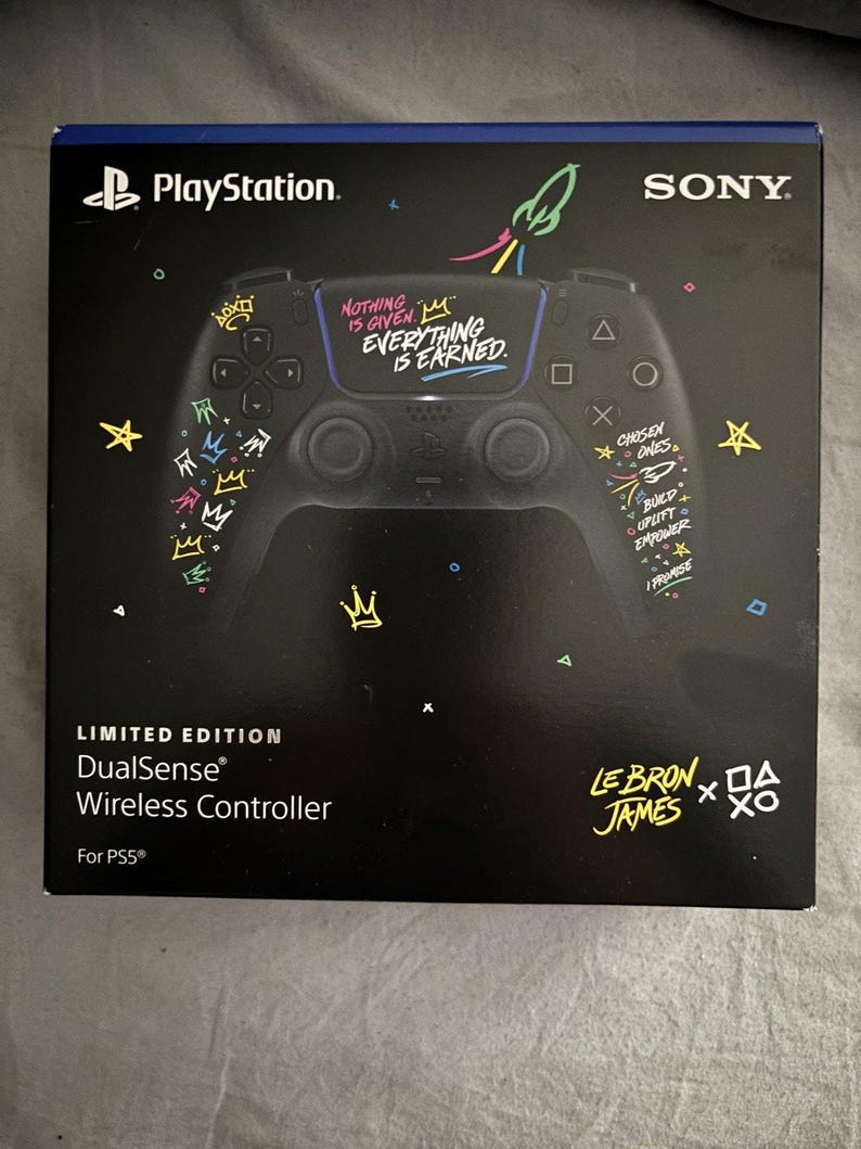 PS5 Limited Edition Lebron James Controller - Etsy