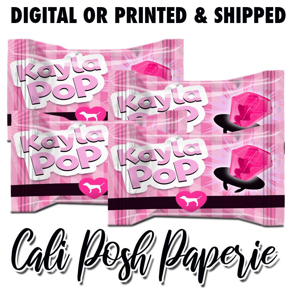 Pinks Ring Pop Party Favors Candy Packs - Etsy