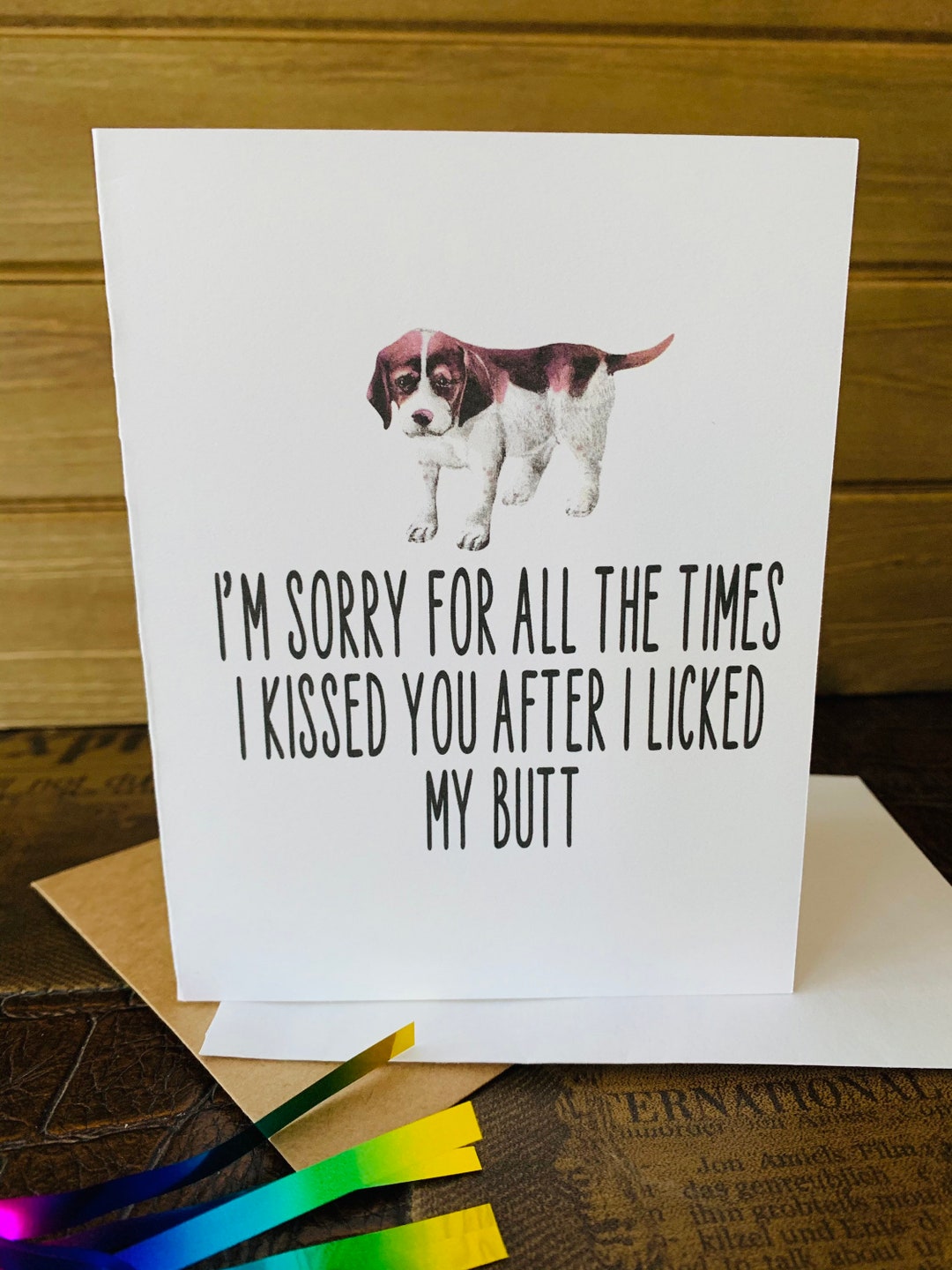 From the Dog Sorry Card - Dog Cards - Doggie Kisses - Sorry Cards From ...