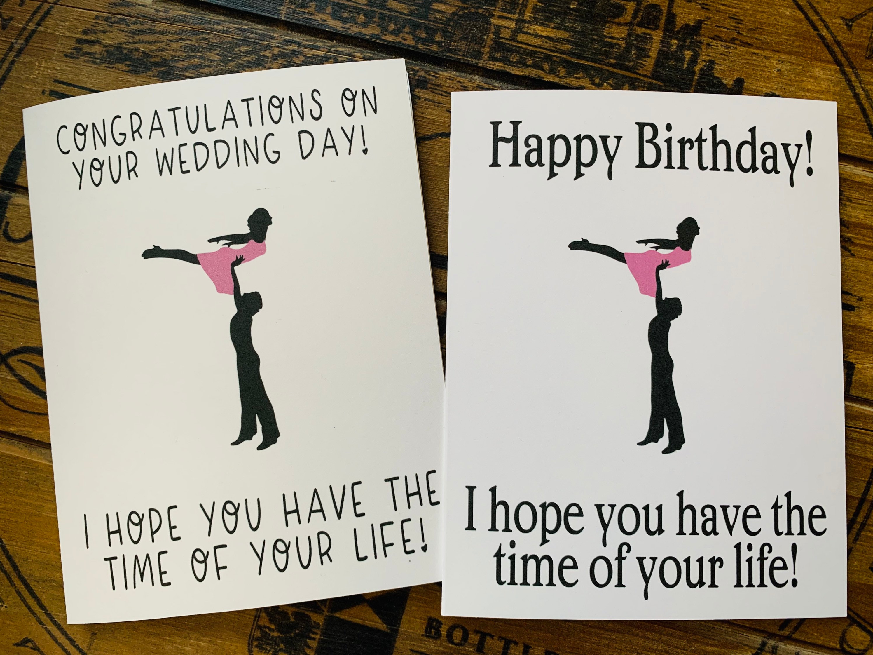 Birthday Card Wedding Cards Dirty Dancing Hope You Have the - Etsy