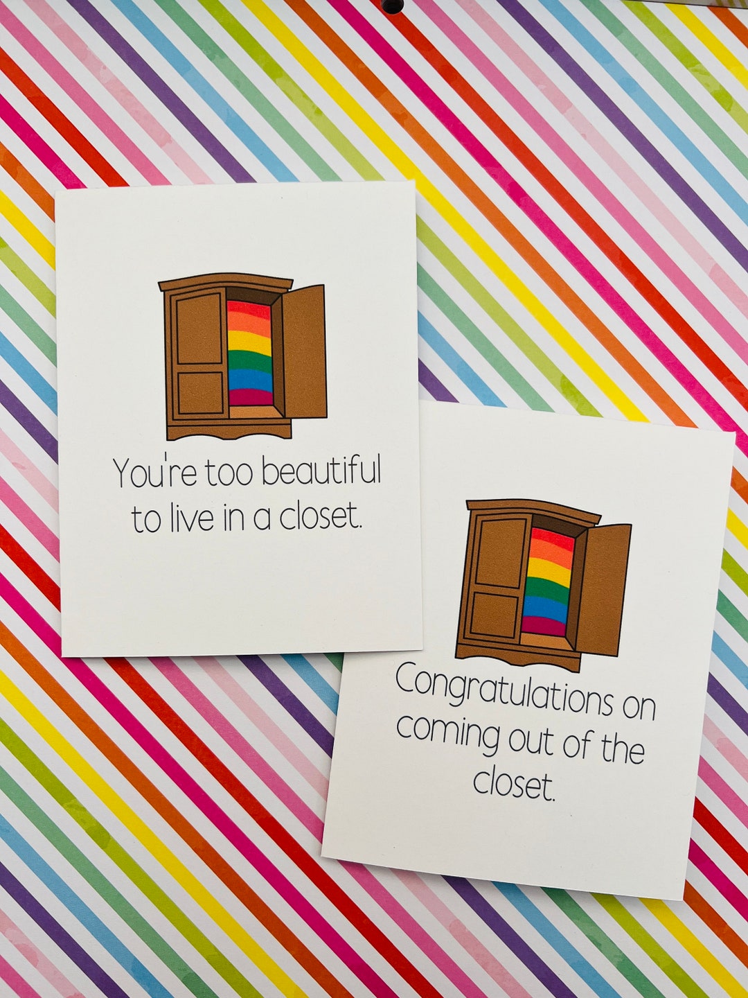 Coming Out of the Closet Cards, Gay Congrats Card, Congratulations Card ...