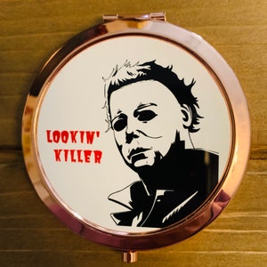 Get Killer Looks With This Cute Pocket Mirror, Michael Halloween Killer ...