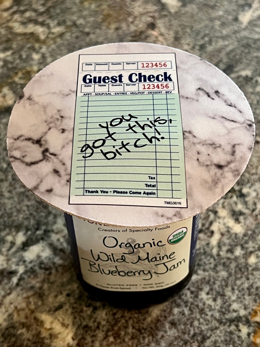 You Got This, Bitch Guest Check Jar Opener, Retro Guest Check, Vintage ...