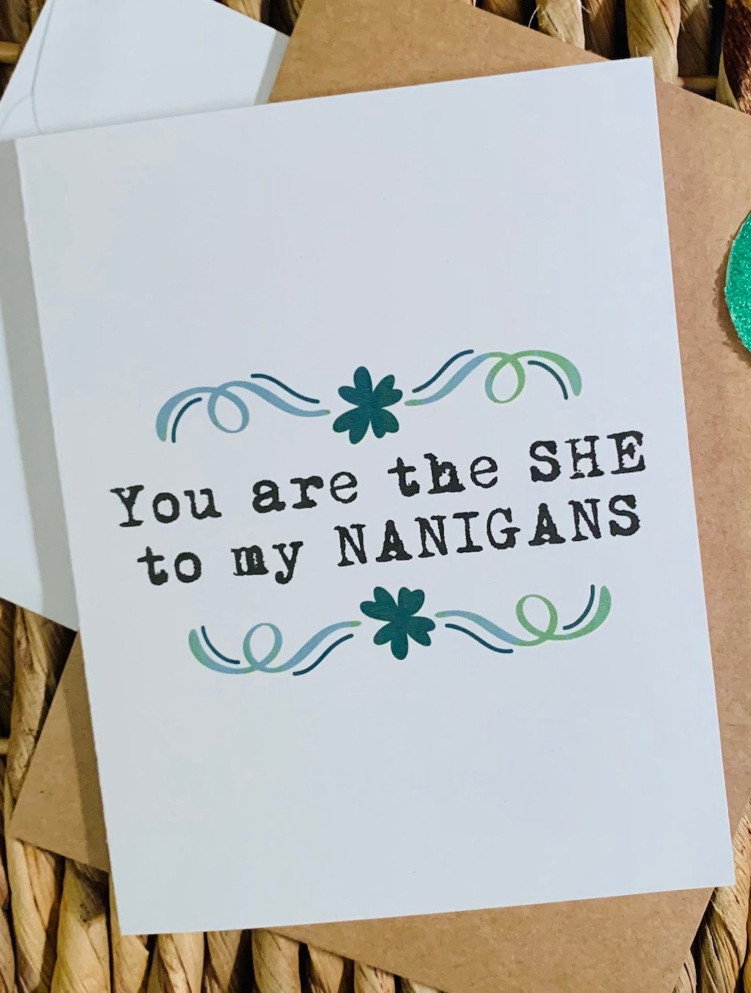 Friendship Card - Girlfriend Card - Shenanigans - St. Patrick’s Day ...