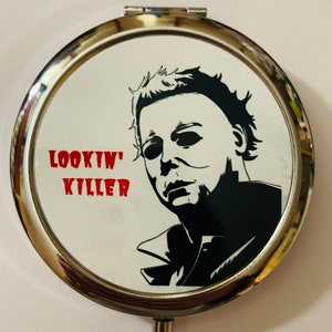 Get Killer Looks With This Cute Pocket Mirror, Michael Halloween Killer ...