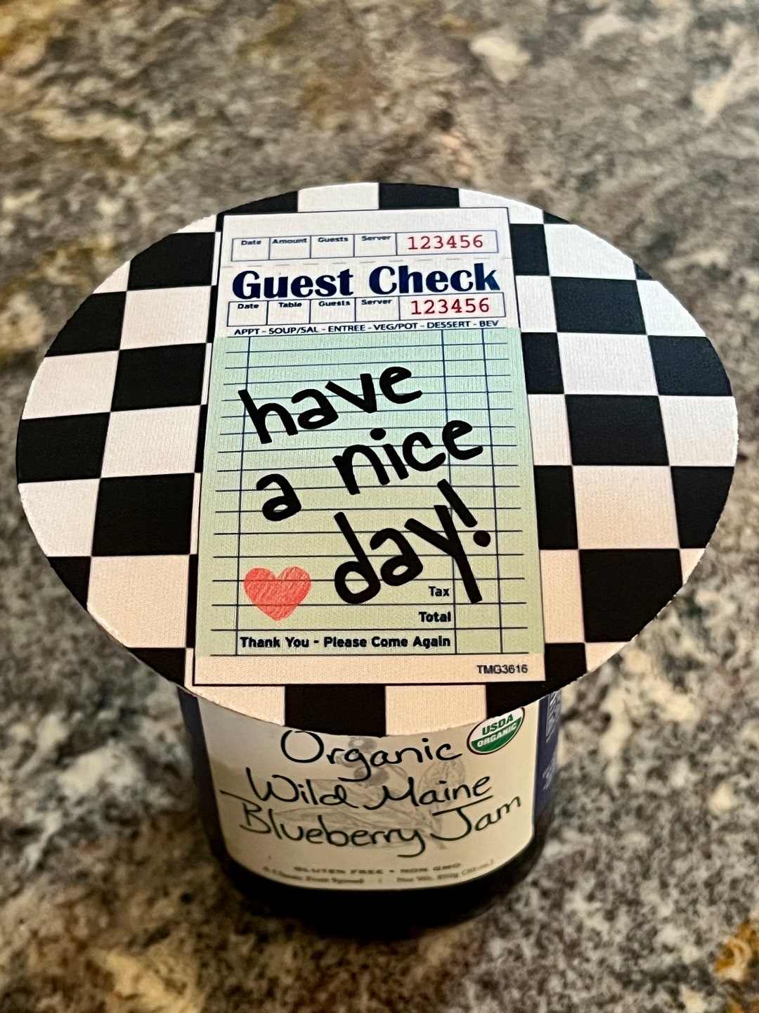 Retro Diner Guest Check Jar Opener: Kitchen Gadget - Etsy