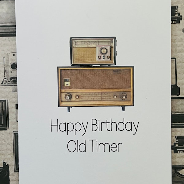 Old Timer Birthday - Etsy