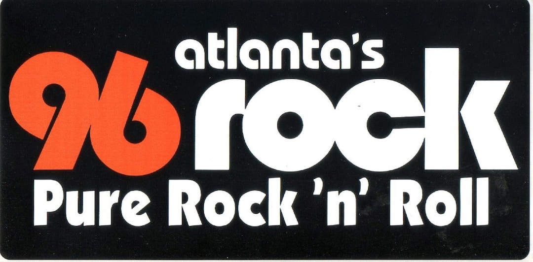 New Black 96rock Stickers! 2 Pak - Etsy