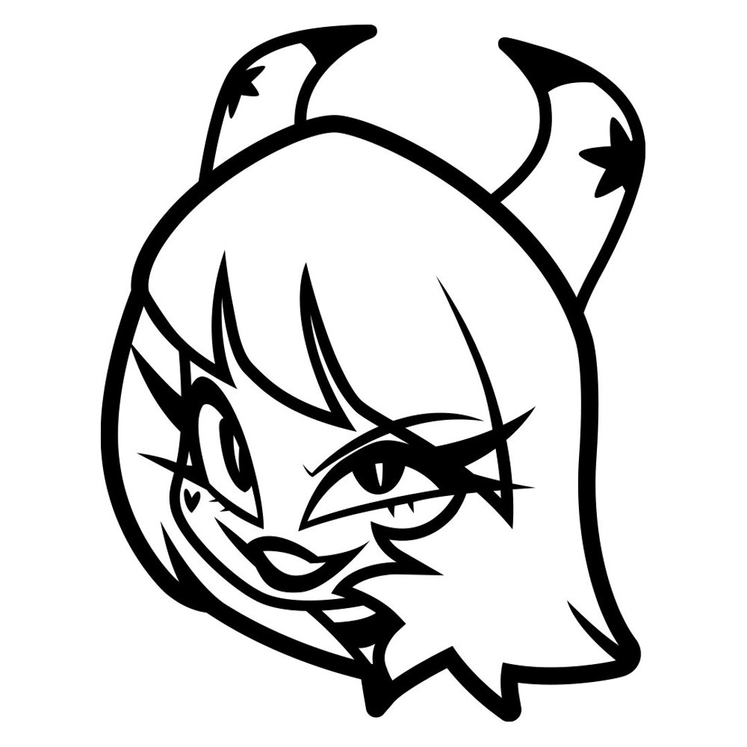 Helluva Boss - Verosika Decal - Etsy