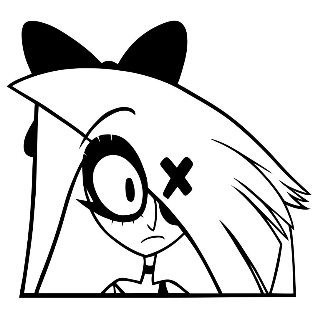 Hazbin Hotel - Vaggie Decal - Etsy