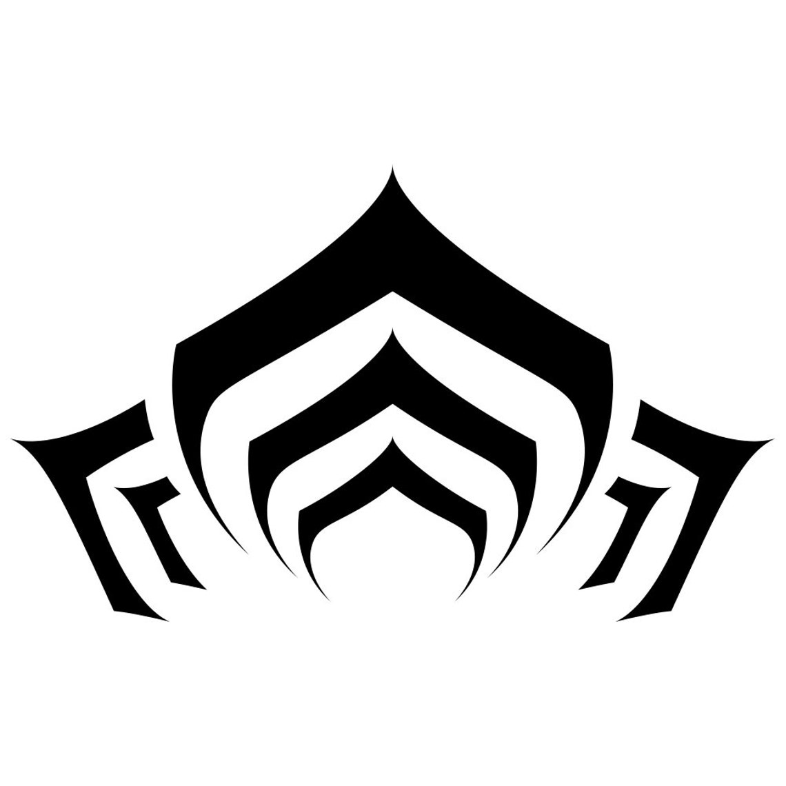 Warframe Lotus Logo Decal - Etsy