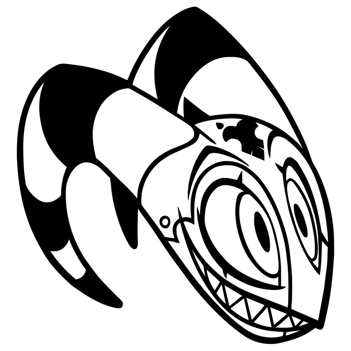 Helluva Boss Blitzø Decal 3 | Etsy