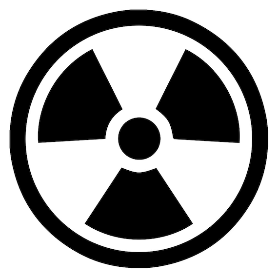 Radioactive Logo Decal - Etsy