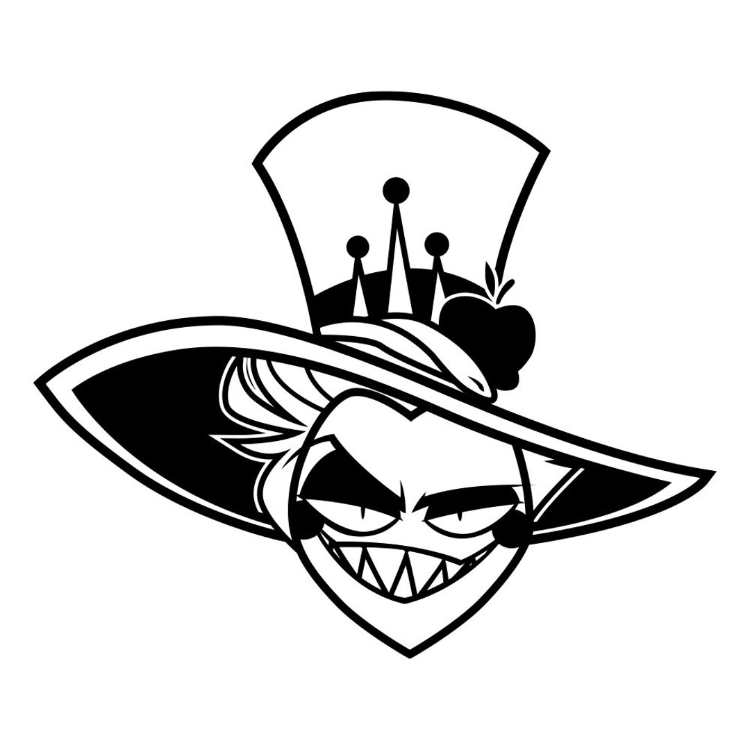 Hazbin Hotel - Lucifer Decal - Etsy