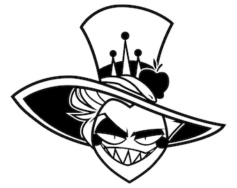 Hazbin Hotel Alastor Decal 2 - Etsy