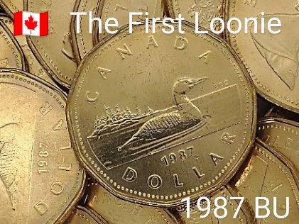 Canadian Loonie 1987