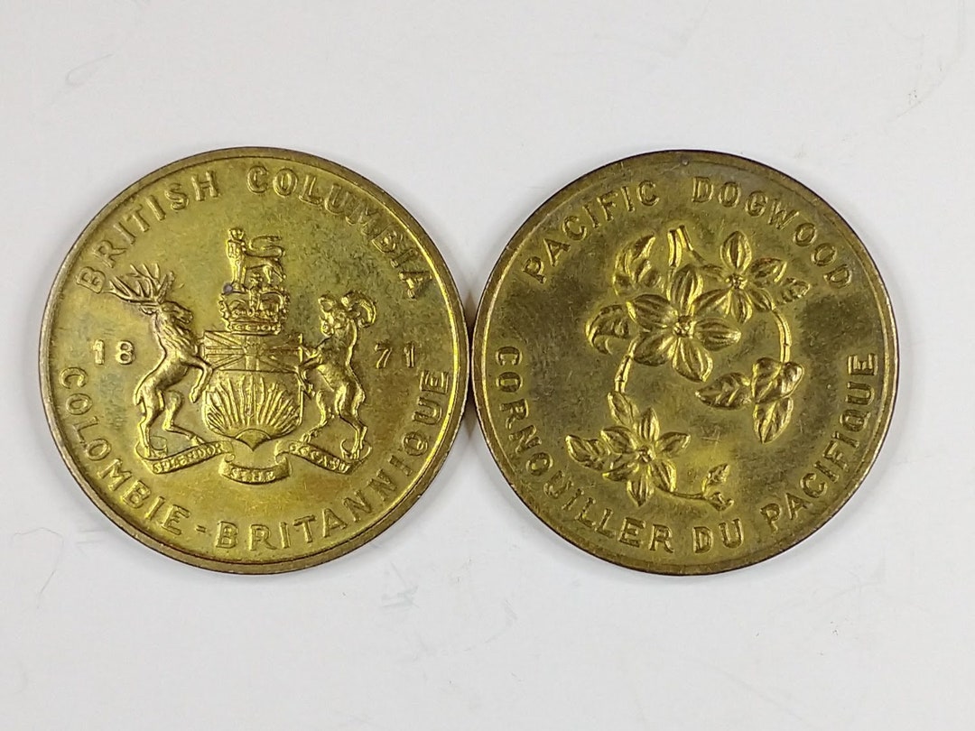 British Columbia Flower and Coat of Arms Medallion. Select From High ...