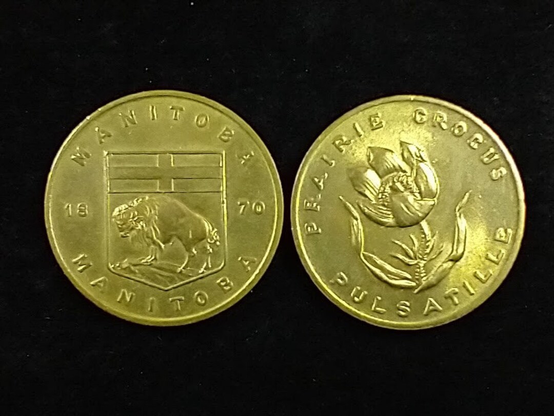 Manitoba Flower and Coat of Arms Medallion. Select From High/mid-grade ...