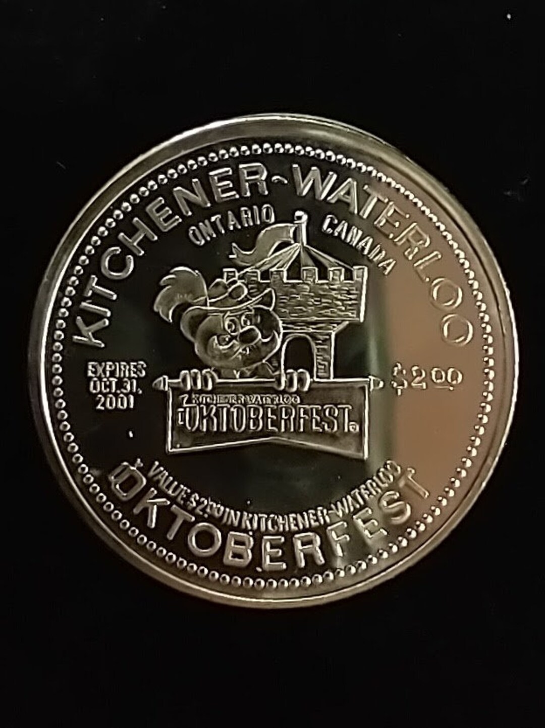 Oktoberfest 2001 Kitchener-waterloo Trade Token - Etsy
