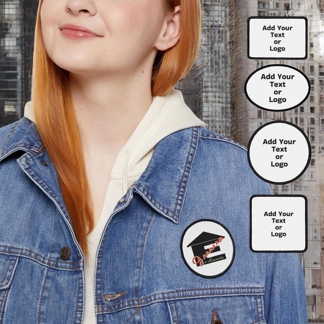 Custom Iron-on Patches - Choose Your Shape, Personalize Your Style ...