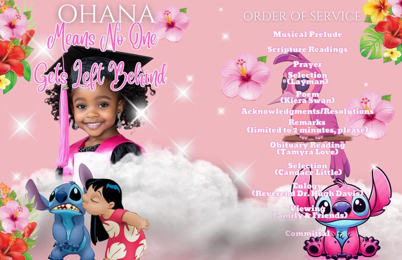 Children’s Obituary Template - Etsy