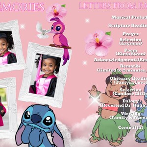 Children’s Obituary Template - Etsy