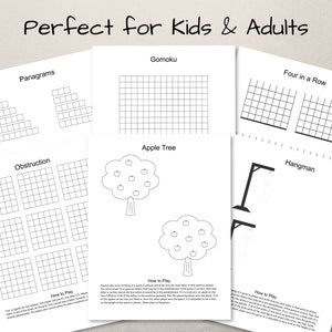 Printable Pen & Paper Games | 22 Classic Games | Fun Activities for All ...