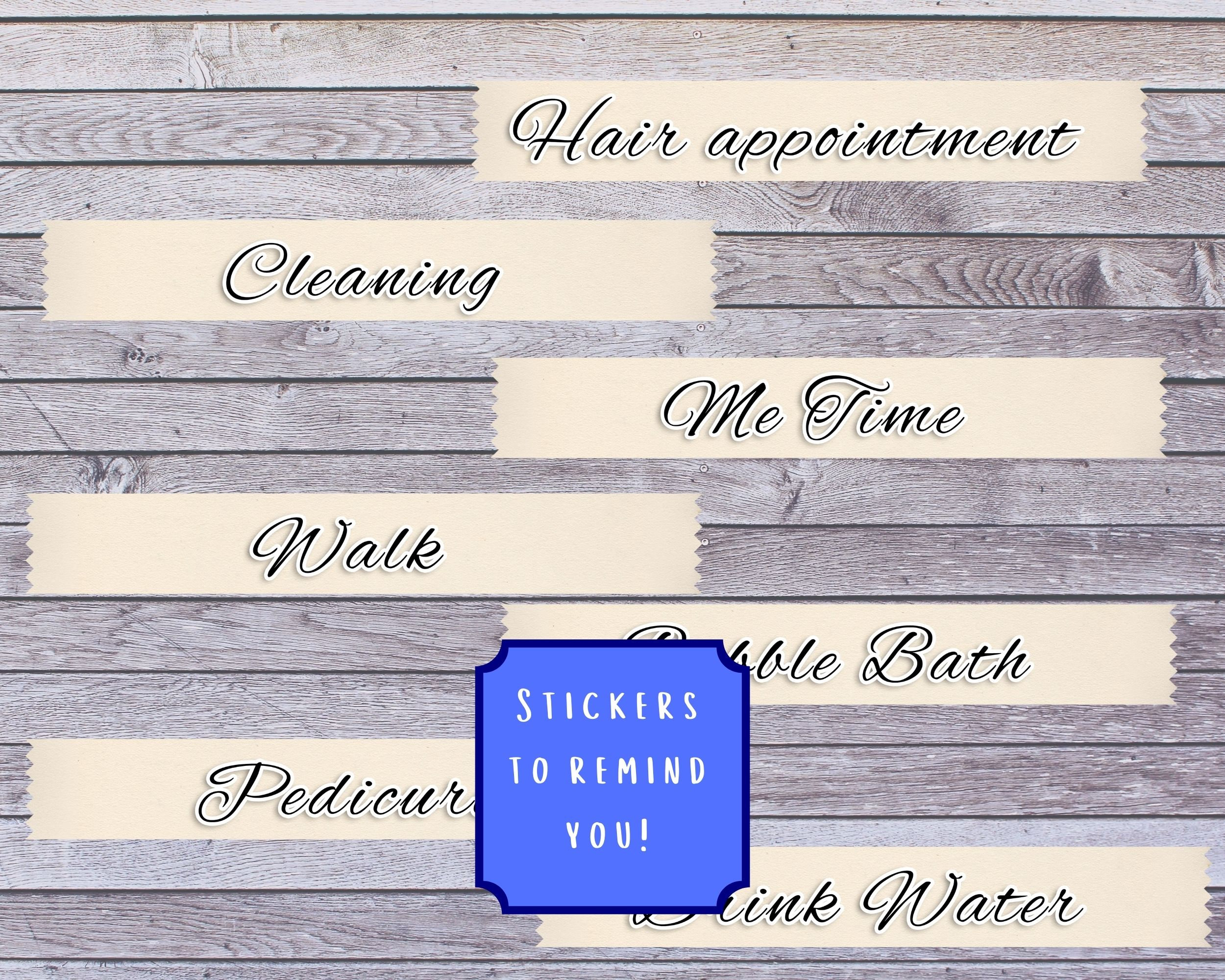 Action Word Stickers, Digital Planner Stickers, Instant Download - Etsy