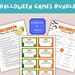 Printable Halloween Games Bundle, Kids Activity Pack (digital PDF ...