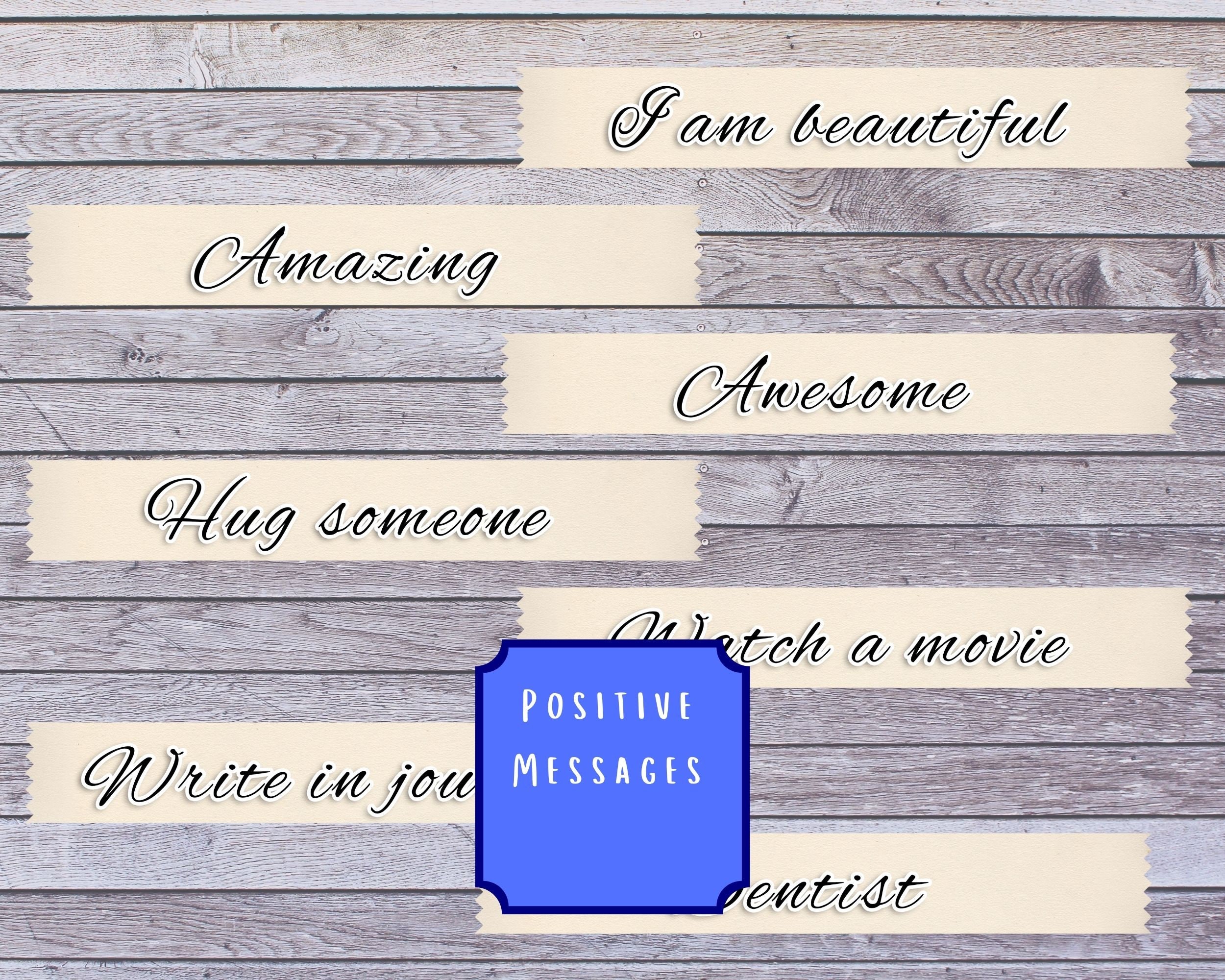 Action Word Stickers, Digital Planner Stickers, Instant Download - Etsy