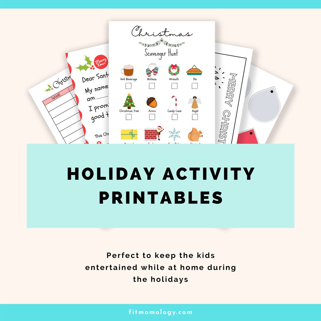 Holiday Printable Bundle - Etsy