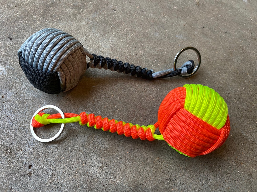 Floating Monkey Fist Keychain - Etsy