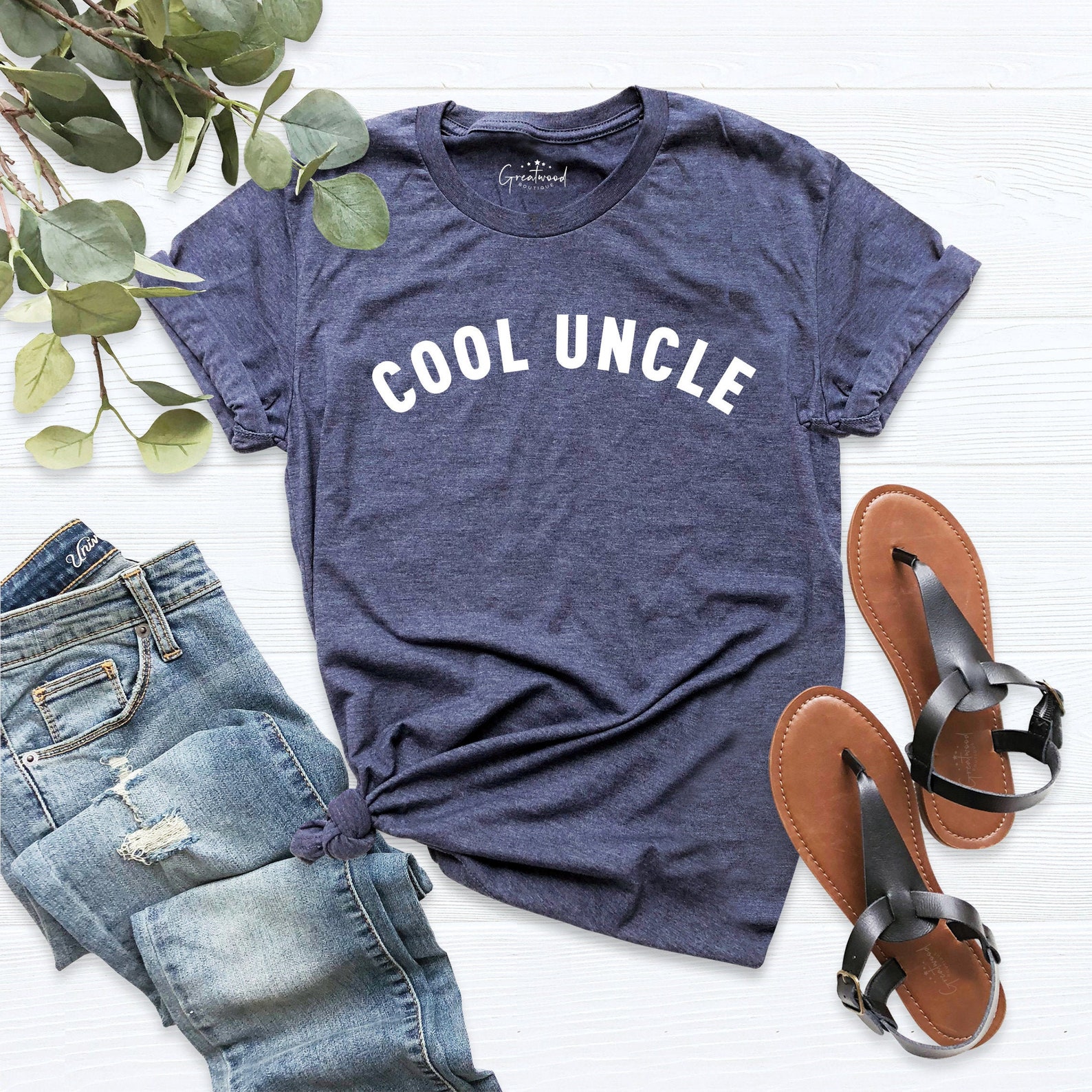 Cool Uncle Shirt Uncle Shirt Uncle T-shirt Cool Family | Etsy