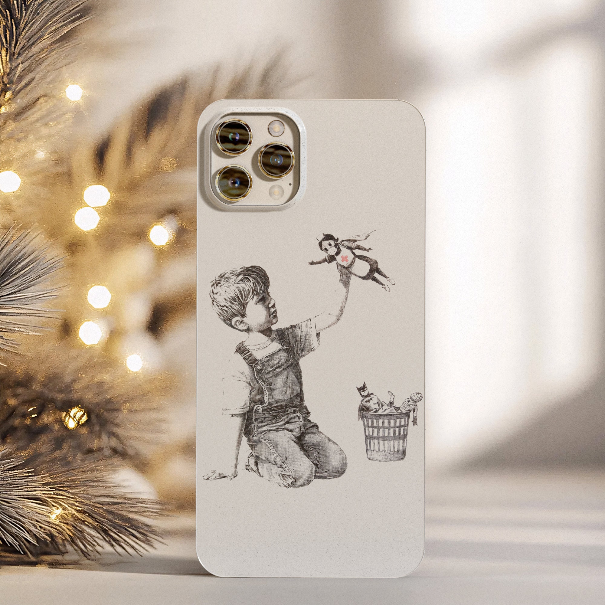 Banksy Graffiti Art Phone 13 Pro Max Case, Graffiti Street Art Cse ...