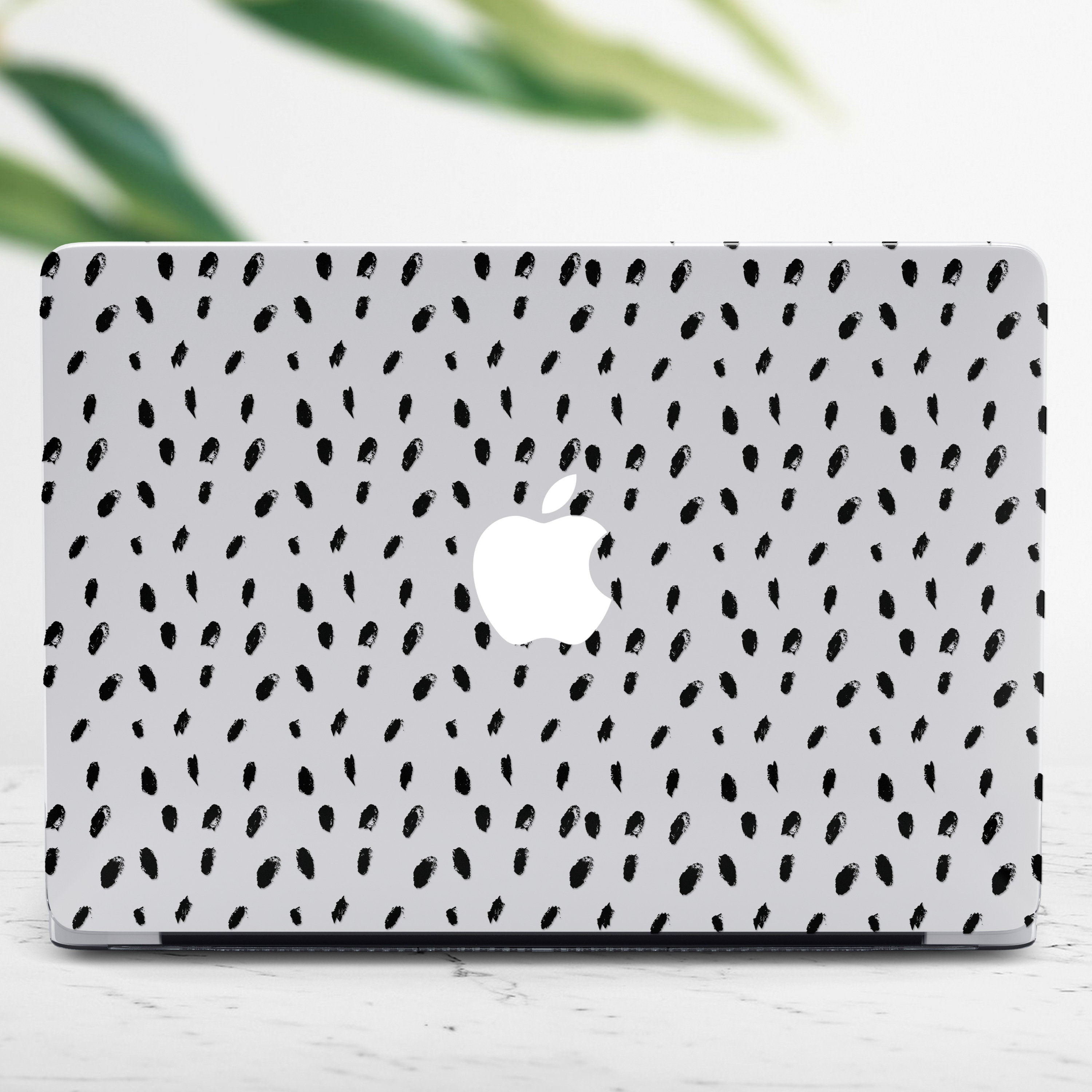 Black Dots Paint Drops Macbook Pro 16 Case 13 Inch Macbook Air - Etsy