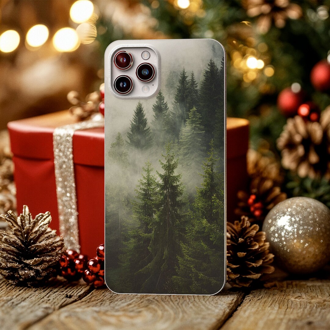 Foggy Forest iPhone Case: Eco-friendly Protective Cover - Etsy