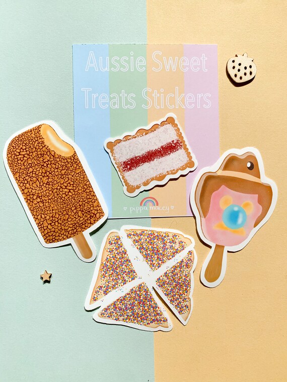 Embellishments Party Sticker Birthday Sticker Sprinkle Aussie Party ...