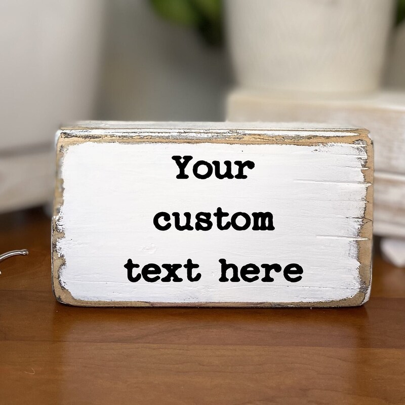 Custom Wood Signs - Etsy