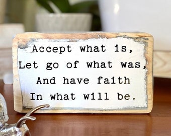 Accept What is Sign - Etsy